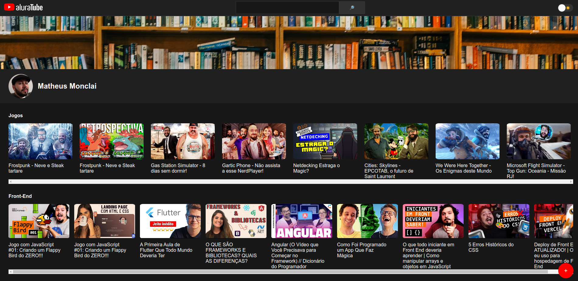 GitHub - monclai/Alura-imersao-react-5: AluraTube - projeto imersão react 5