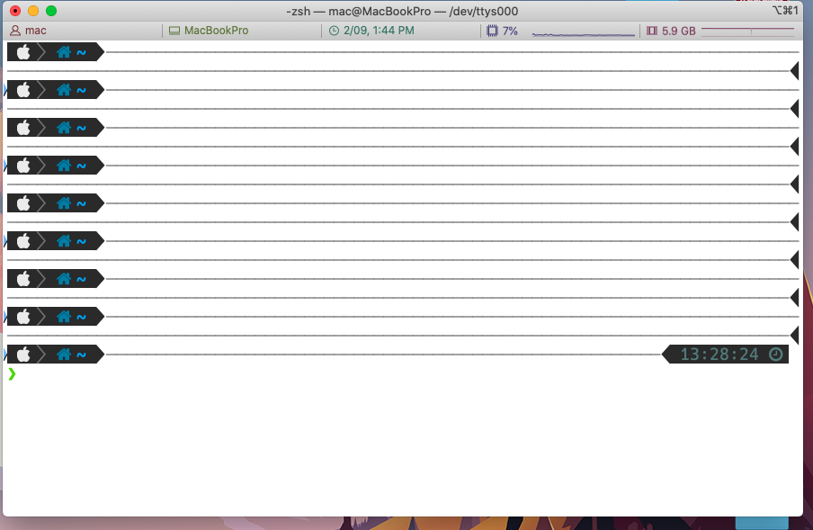powerlevel10k Causes problems with terminal window zoom style · Issue #2187 · romkatv ...