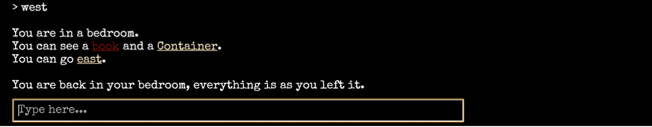 GitHub - XhoanaK/questGameMare: text adventure game using quest