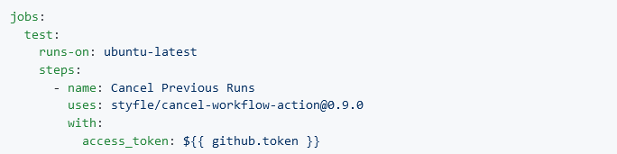 Cancel previous jobs run if dev pushes again · Issue #102 · OpenMined/SyMPC · GitHub