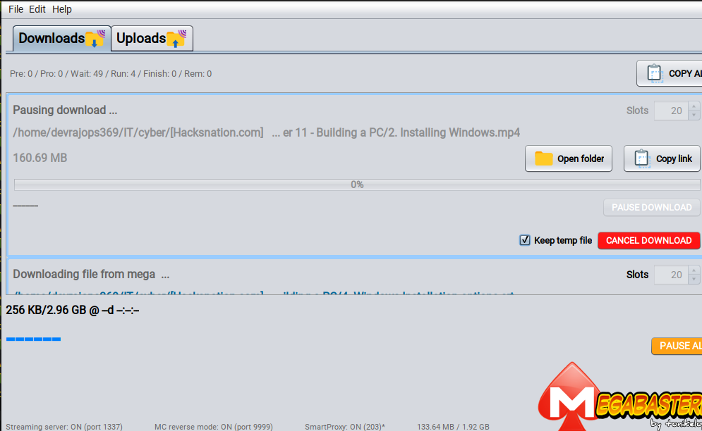 Downloads Slow Way Down · Issue #200 · tonikelope/megabasterd · GitHub