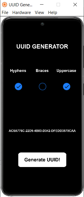 GitHub - cengselcuk/uuid-generator-app: A simple app to create random UUIDs aka GUIDs. Made by ...