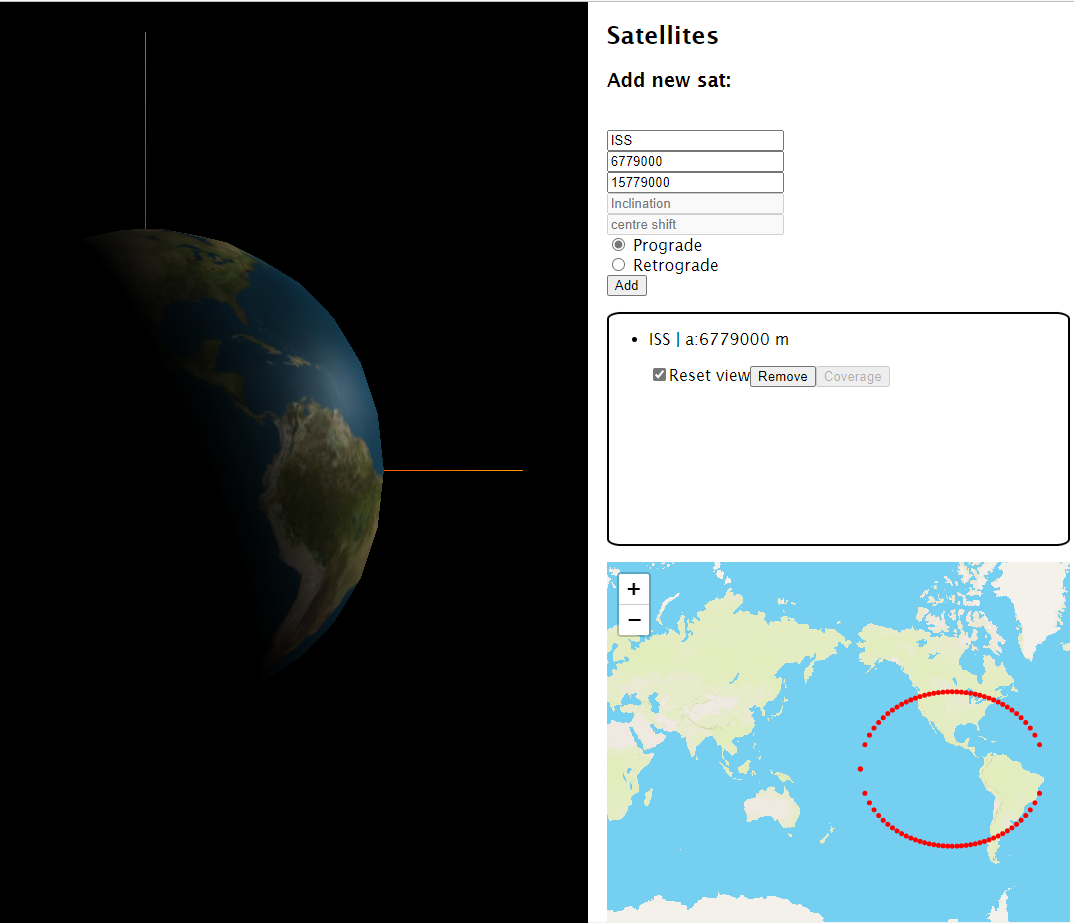GitHub - frangib/satellites: Simple webapp interface to interact with a ...