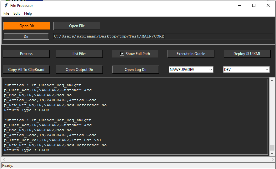 GitHub - pramasud/SqlTool: Extract metadata from Oracle PLSQL package bodies and Deploy DML ...
