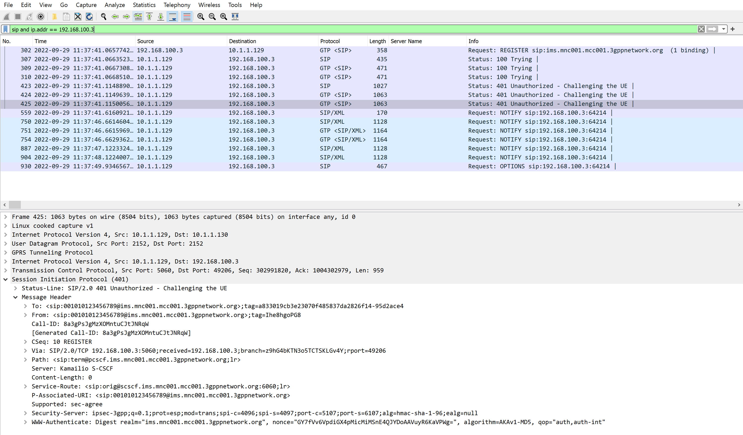 Open5GS + Kamailio IMS for VoLTE issue · Issue #1796 · open5gs/open5gs · GitHub