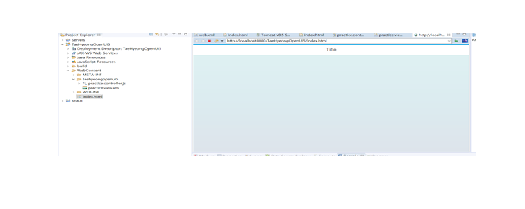 GitHub - TaeHyeong0701/OpenUI5: Open UI5 based on SAP FIORI and WebProgramming Based on Java and ...