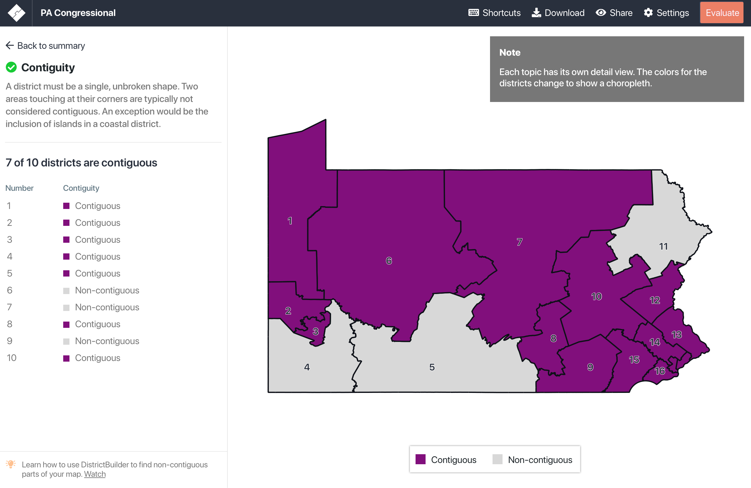 Add basic evaluate mode skeleton page · Issue #603 · PublicMapping/districtbuilder · GitHub