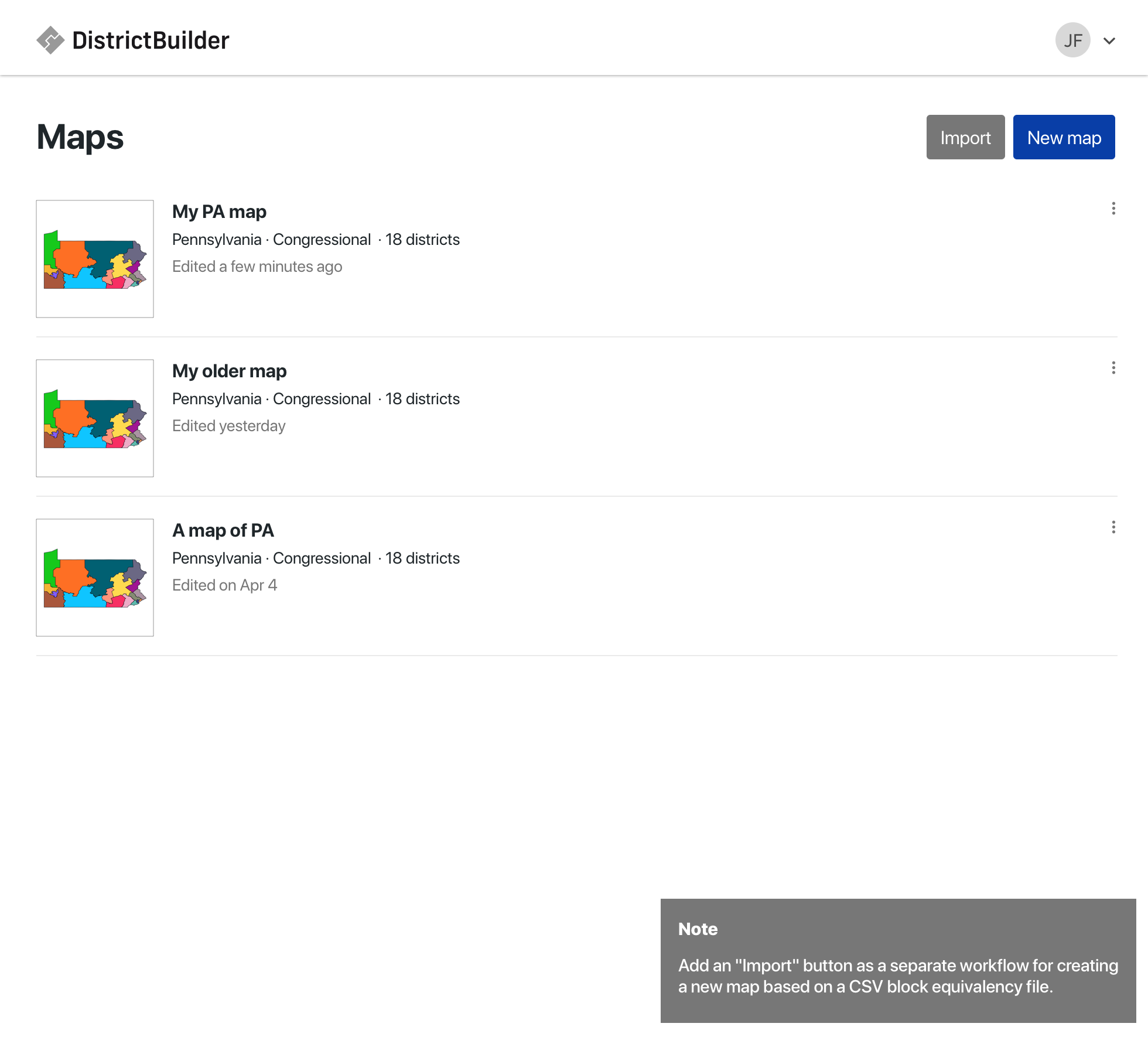 Import Plan block equivalency CSV · Issue #627 · PublicMapping/districtbuilder · GitHub