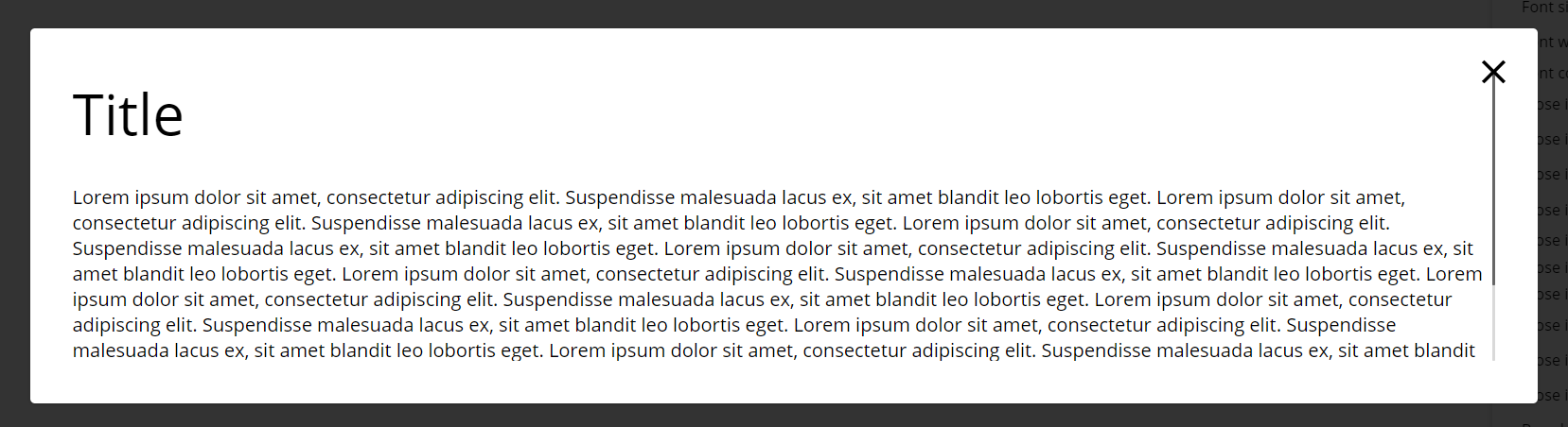[Dialog] Content with scroll overlap · Issue #320 · dxc-technology/halstack-react · GitHub
