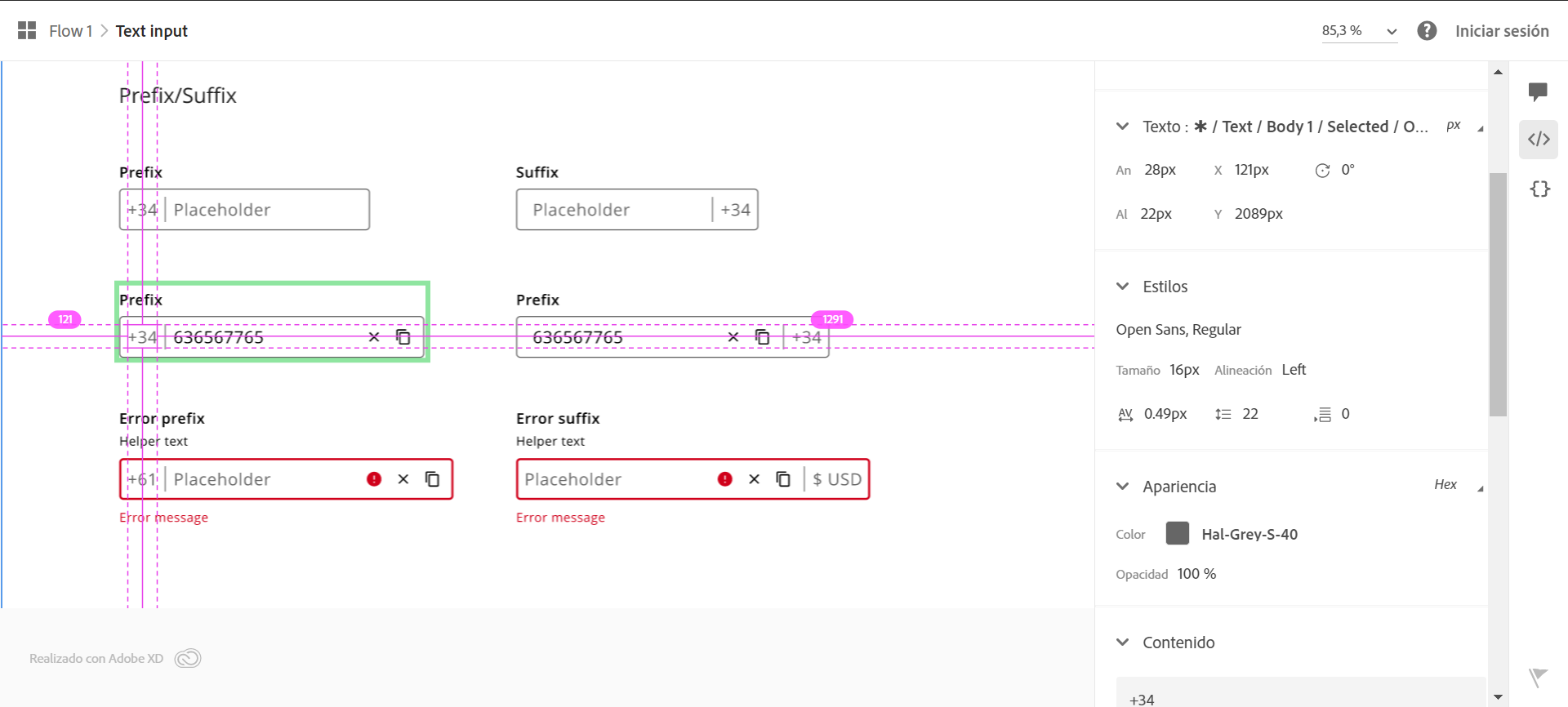 [input Text] Update Text Input Documentation · Issue 326 · Dxc Technology Halstack Style Guide