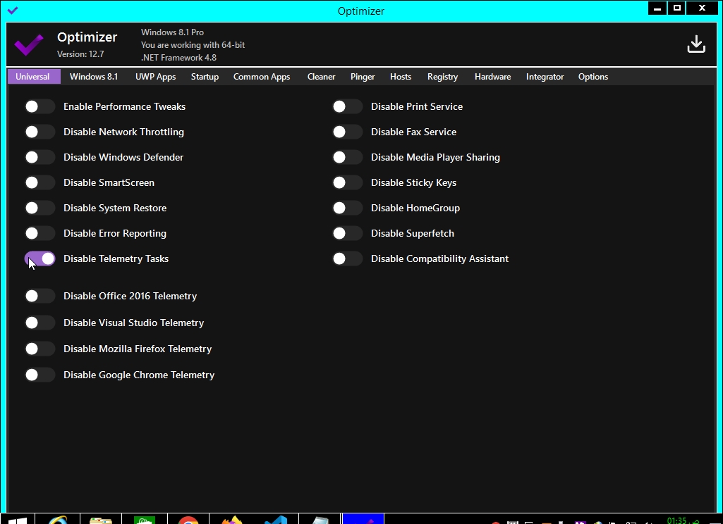 More accessibility with screen reader · Issue #150 · hellzerg/optimizer ...