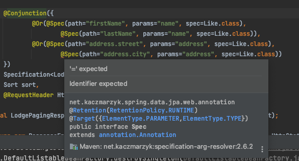 Can't perform nested @Or in @And · Issue #115 · tkaczmarzyk/specification-arg-resolver · GitHub