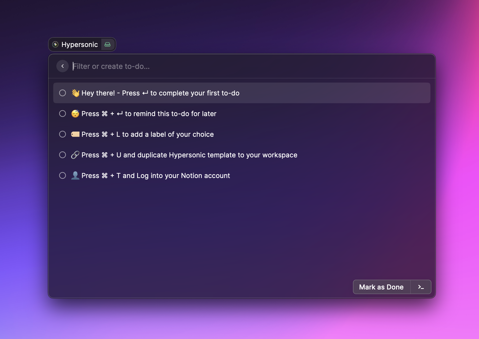 GitHub - CapnSammeh/Hypersonic: Modified Hypersonic Raycast Extension - Now with Emoji Support!