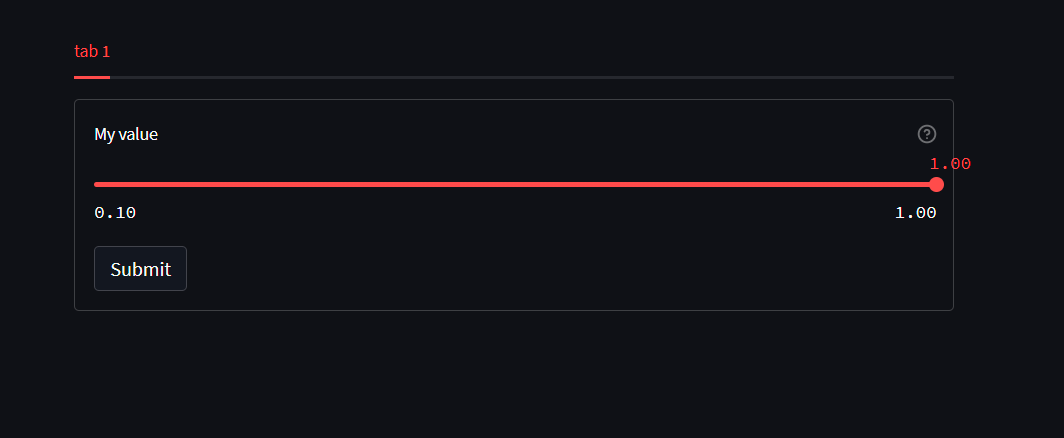 Slider max value in form in tabs looks weird until hover over · Issue #5891 · streamlit ...