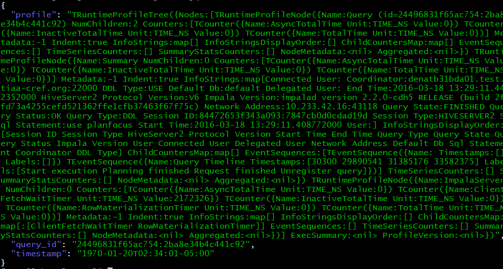 Export to JSON · Issue #1 · believems/impala-profile-decode · GitHub