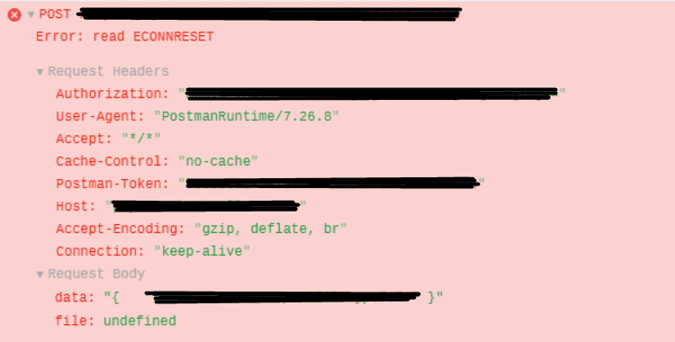 Postman times out on large file uploads · Issue #8139 · postmanlabs/postman-app-support · GitHub