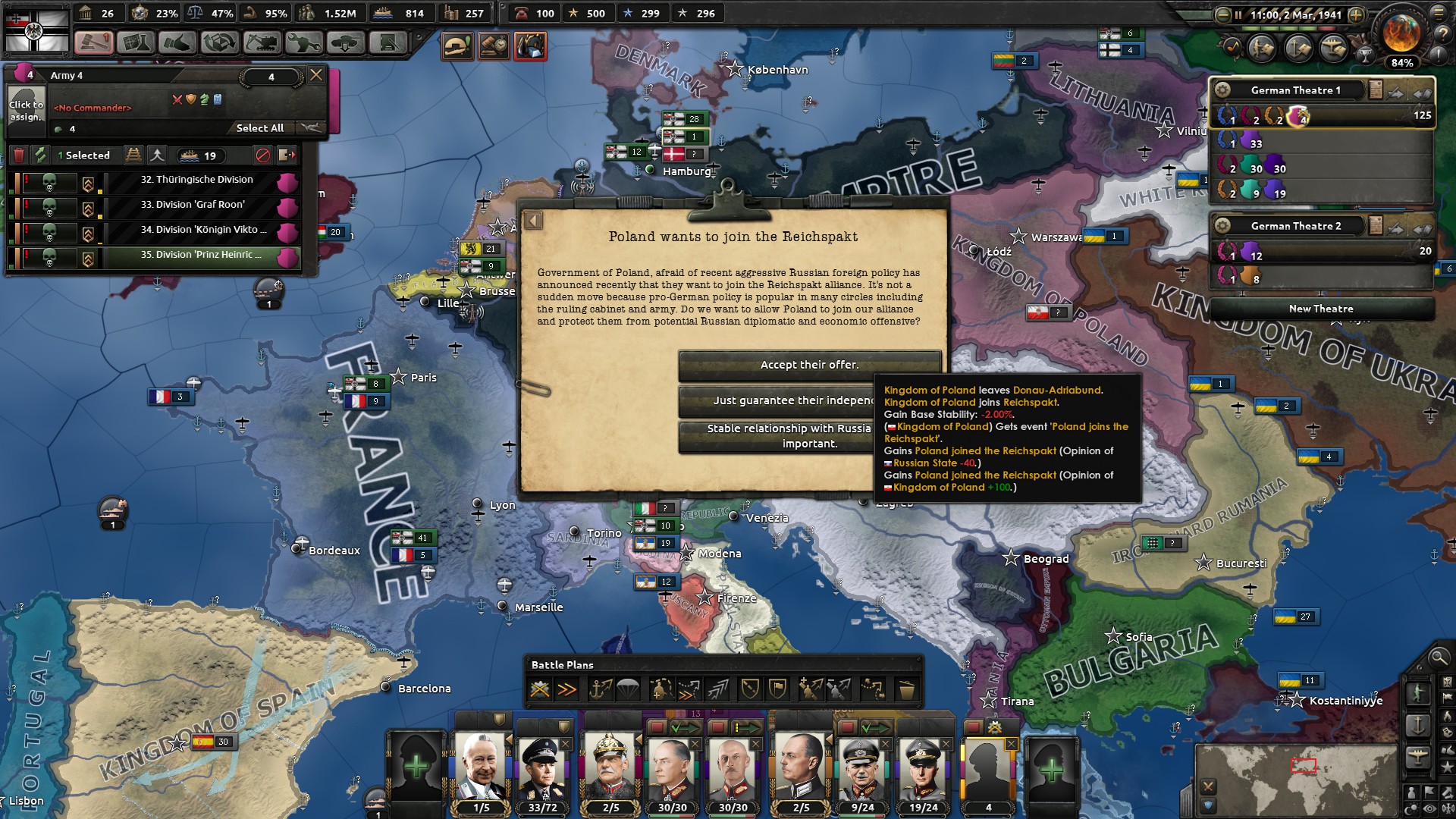 Poland bailing out on Austria to join Reichspakt · Issue #3295 ...