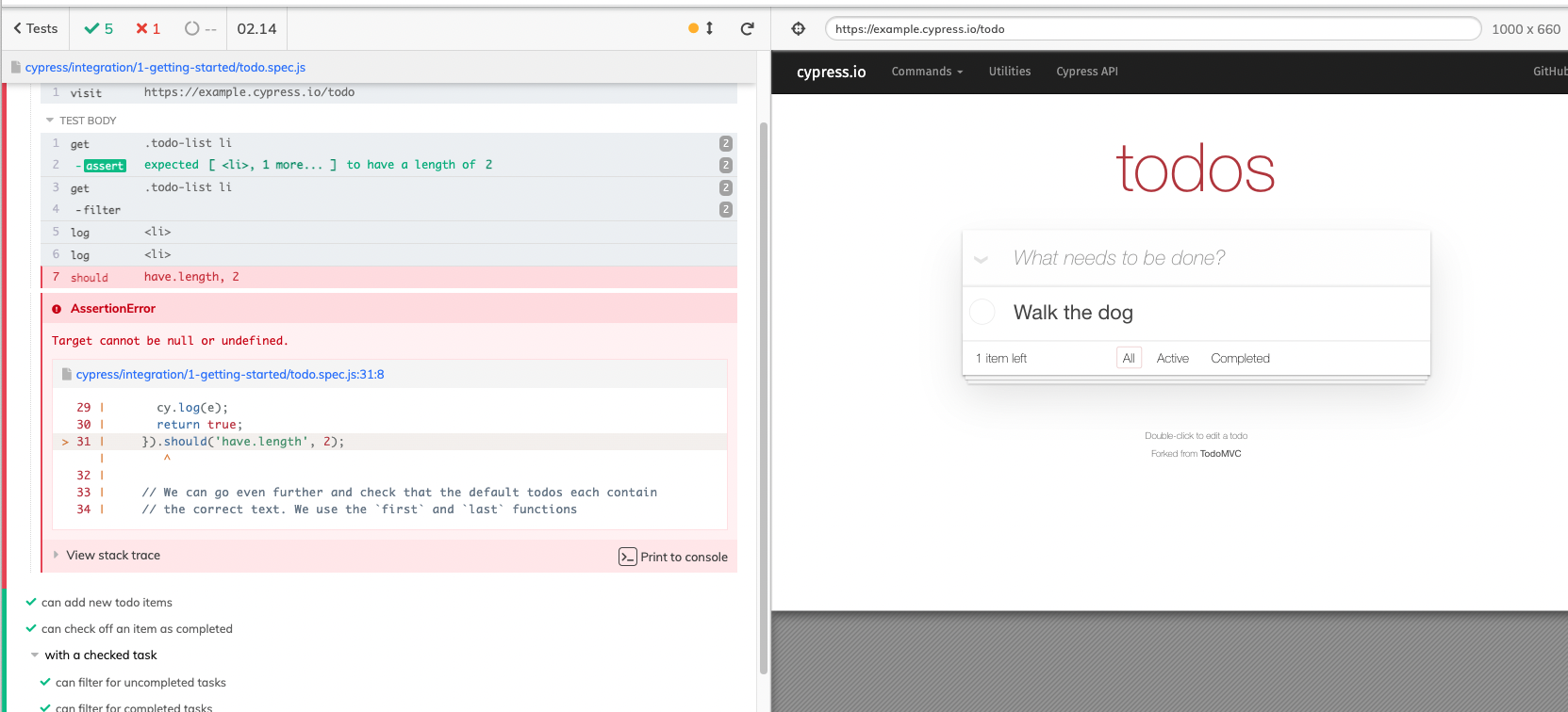 Using Log In Filter Returns Null · Issue 20985 · Cypress Iocypress · Github