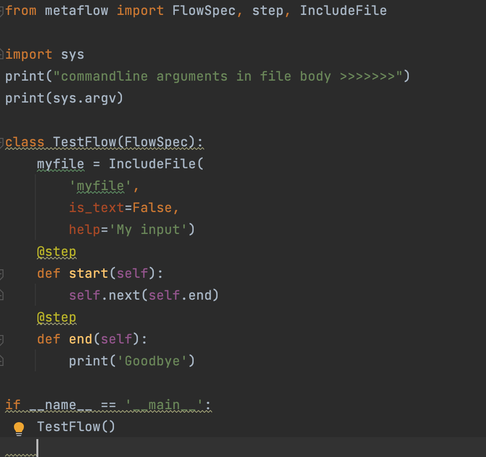 Add filename in IncludeFile · Issue #786 · Netflix/metaflow · GitHub