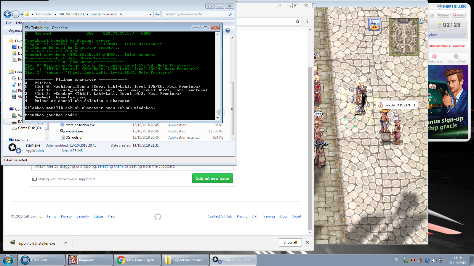 IdRO - cant select character on 4th slot or more · Issue #2431 · OpenKore/openkore · GitHub