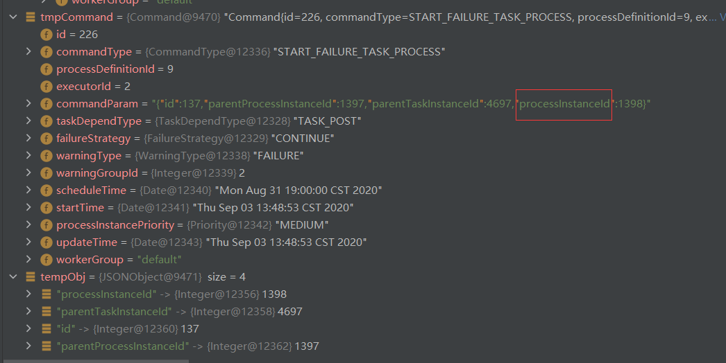 [Bug] executor process instance error · Issue #3696 · apache/dolphinscheduler · GitHub