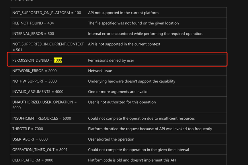 App in Teams mobile can‘t open the camera or photo album ;error code ...