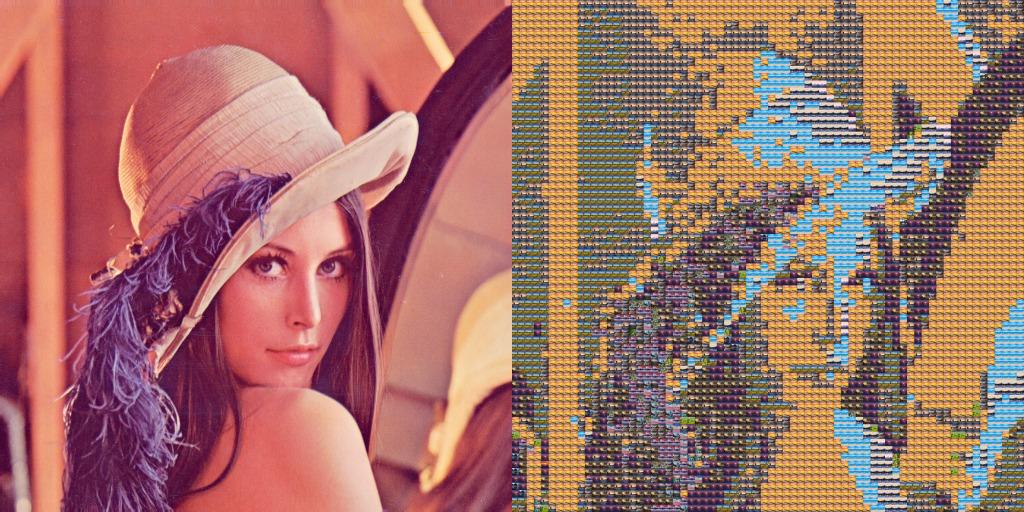 GitHub - jonasblanc/Mosaique: Tool to create an image based on a multitude of small images.