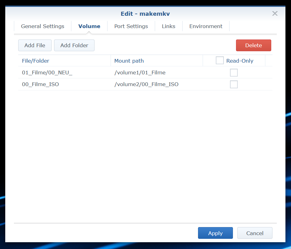 Setting Up makemkv with docker in Synology NAS environment · Issue #31 ...