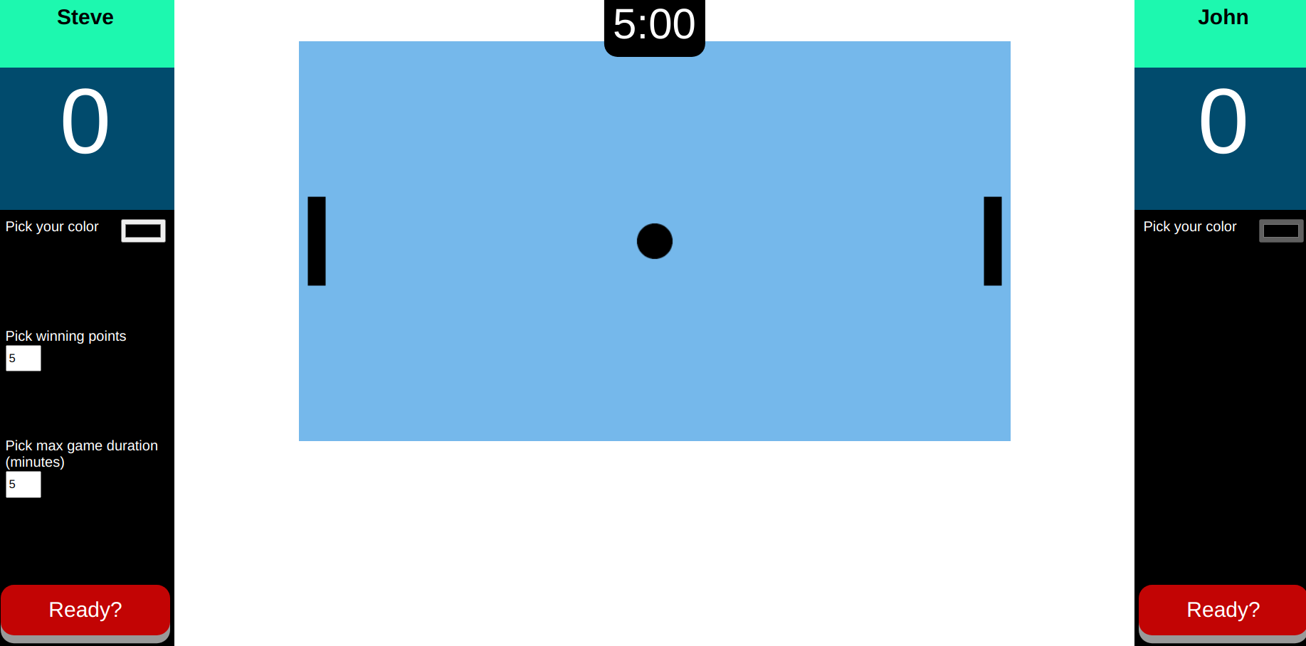 GitHub - Banega00/pong_multiplayer_game: Multiplayer game where two ...