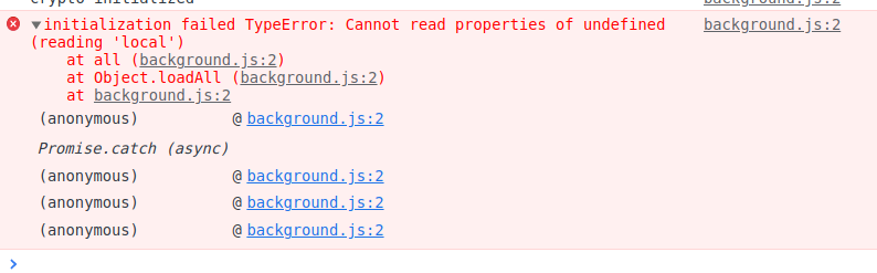 keyring.loadAll showing error · Issue #555 · polkadot-js/ui · GitHub
