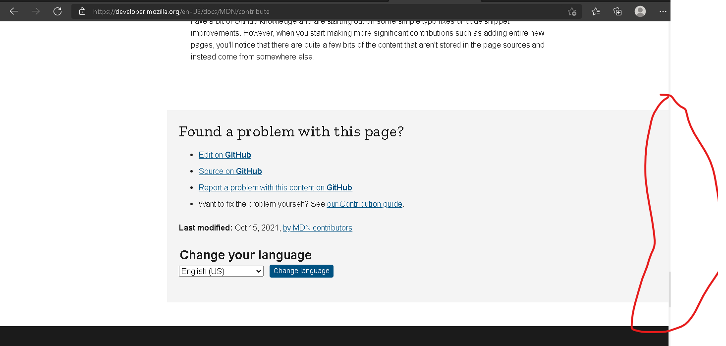 Content bug: aside.metadata width (right part) overlapping in desktop mode · Issue #5013 · mdn ...