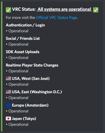 GitHub - kyler-gulden/discord-bot-vrc-status: Get the status of VRChat ...