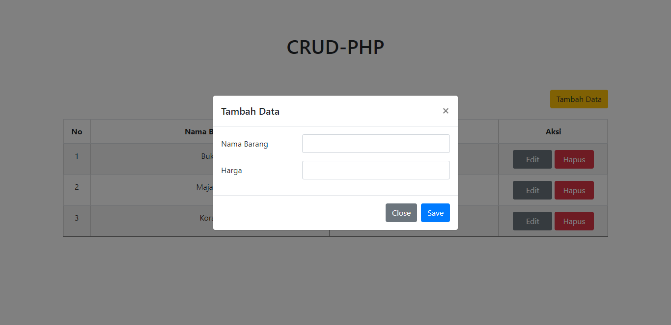 GitHub - yanridwan/CodeIgniter_CRUD_PHP: Tutorial CRUD PHP CodeIgniter