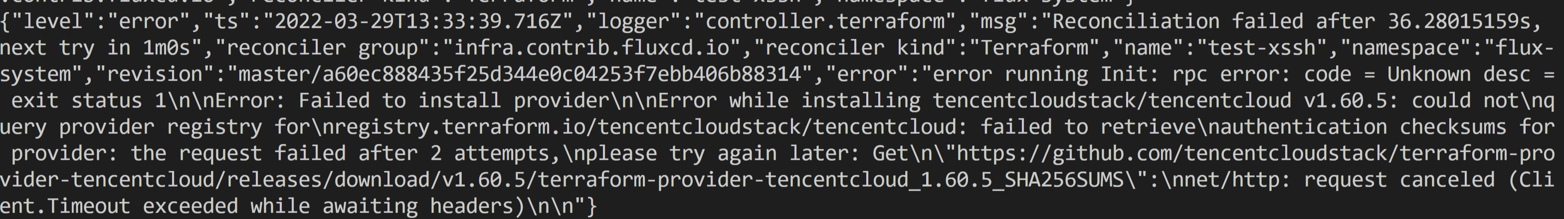 How does the runner image import the provider package as a local tf ...