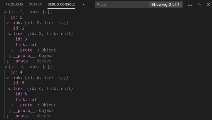 DEBUG CONSOLE 's filter prevents expanding objects · Issue #116155 · microsoft/vscode · GitHub