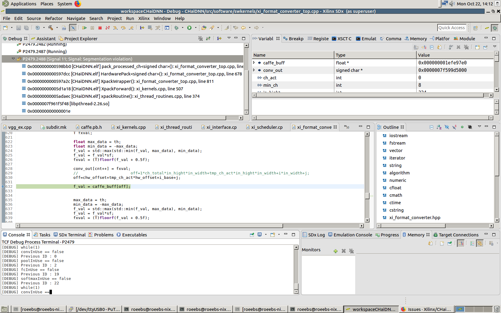 vgg example exits with segmentation violation · Issue #84 · Xilinx/CHaiDNN · GitHub