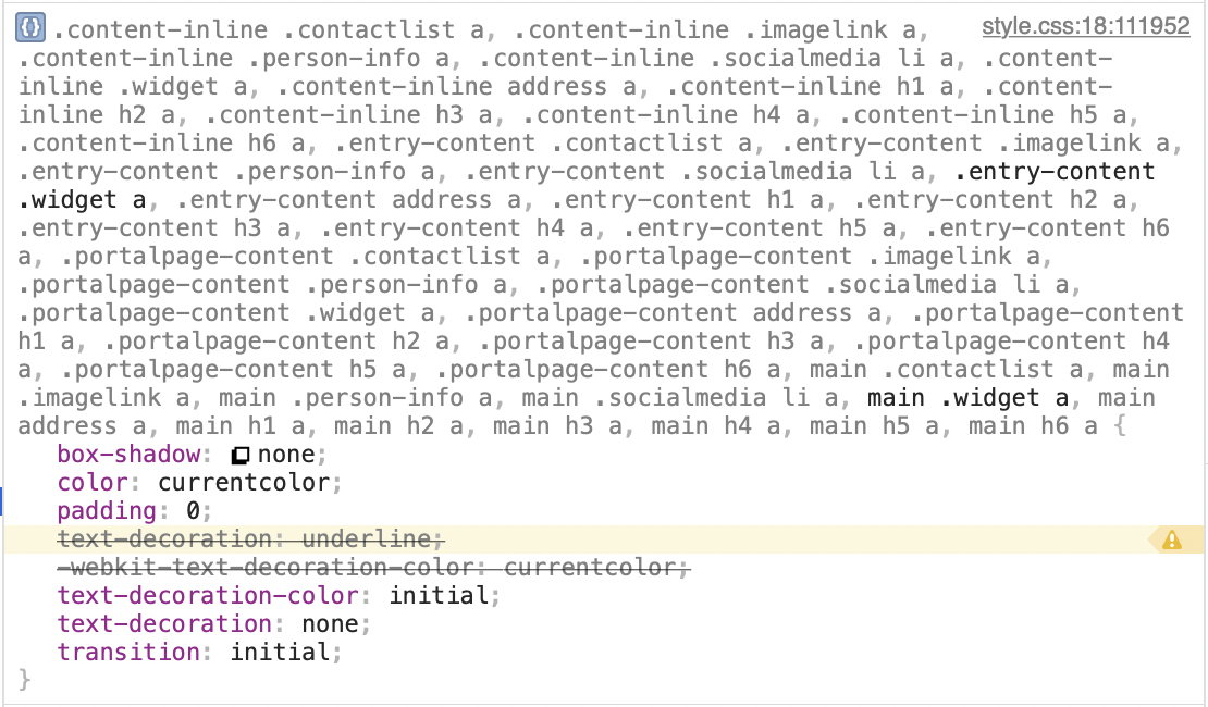 A11y - Absatzklassen in Sidebar: Links nicht als Link identifizierbar · Issue #1187 · RRZE ...