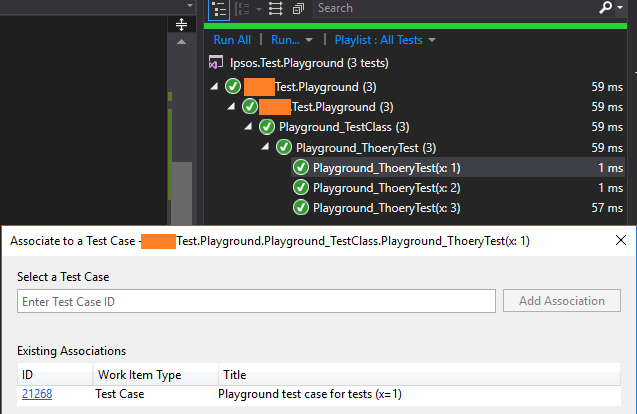 Test Theory With Classdata And Associated With Test Case In Tfs Not Executing All Tests · Issue
