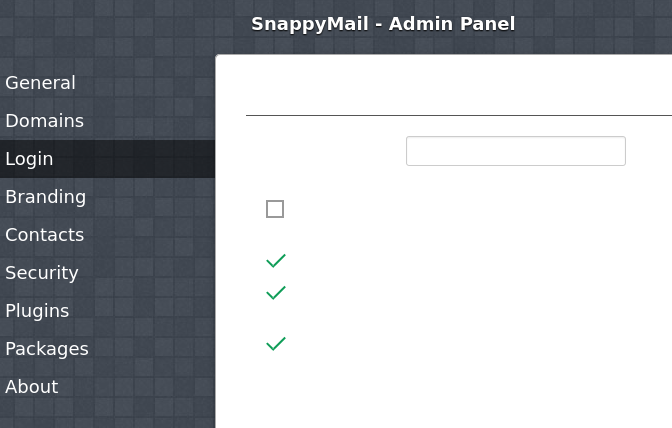 Dark mode issue on admin page? · Issue #65 · the-djmaze/snappymail · GitHub