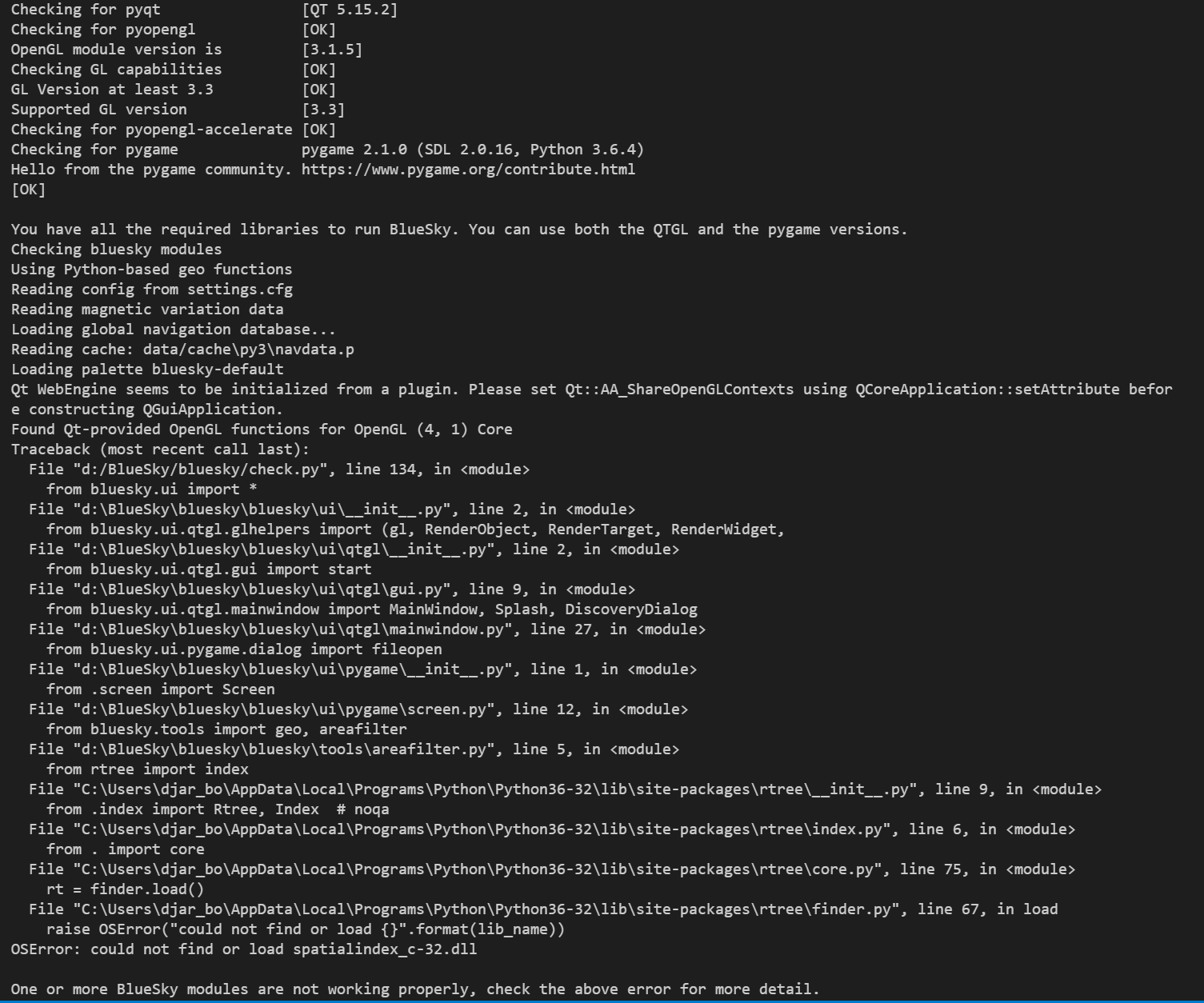 OSError: could not find or load spatialindex_c-32.dll · Issue #347 · TUDelft-CNS-ATM/bluesky ...