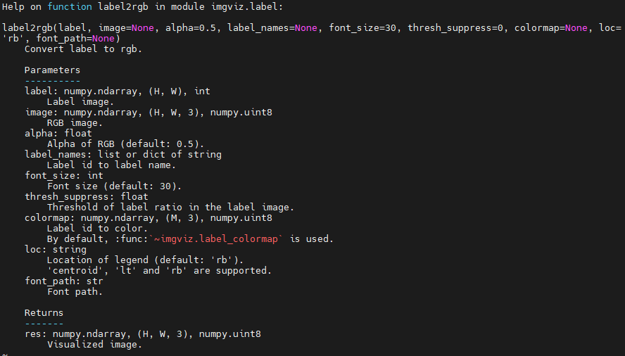 TypeError: label2rgb() got an unexpected keyword argument 'img' · Issue ...