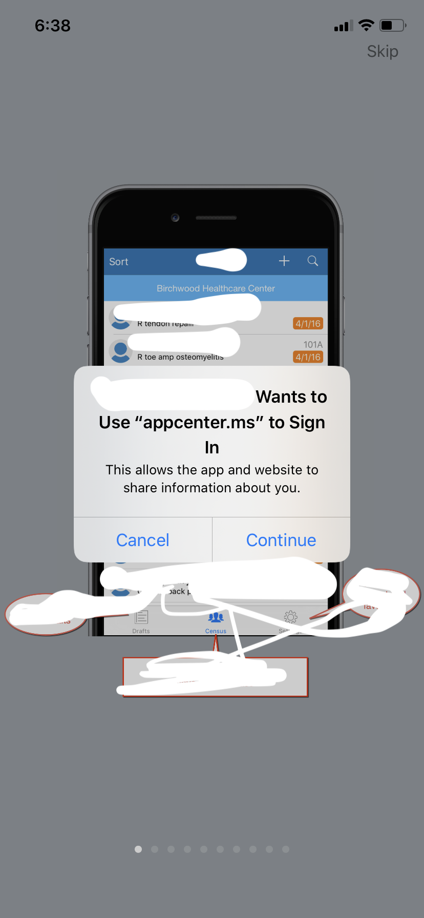 Getting appcenter signin alert when application open using swift · Issue #2121 · microsoft ...
