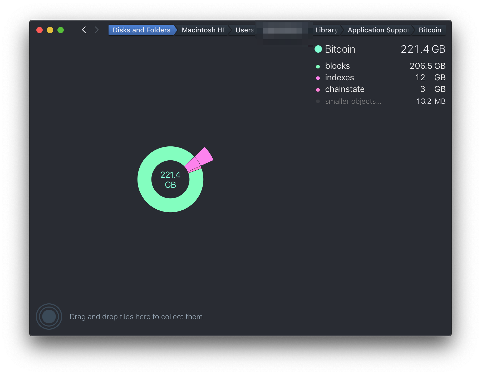 Create an option in the menu for users to decide if pruned (several GB) or full blockchain (200 ...