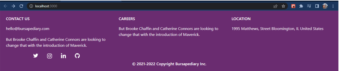 Add: Site Footer · Issue #4 · ReCoded-Org/capstone-turkey-react-bursapediary · GitHub