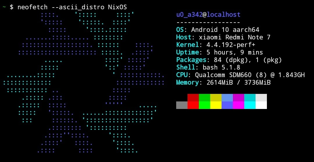 Ascii looks different on different devices · Issue #2143 · dylanaraps/neofetch · GitHub