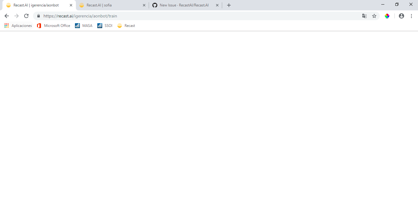 Screen goes blank when I write on chat window. · Issue #100 · SAP-archive/SAPConversationalAI ...