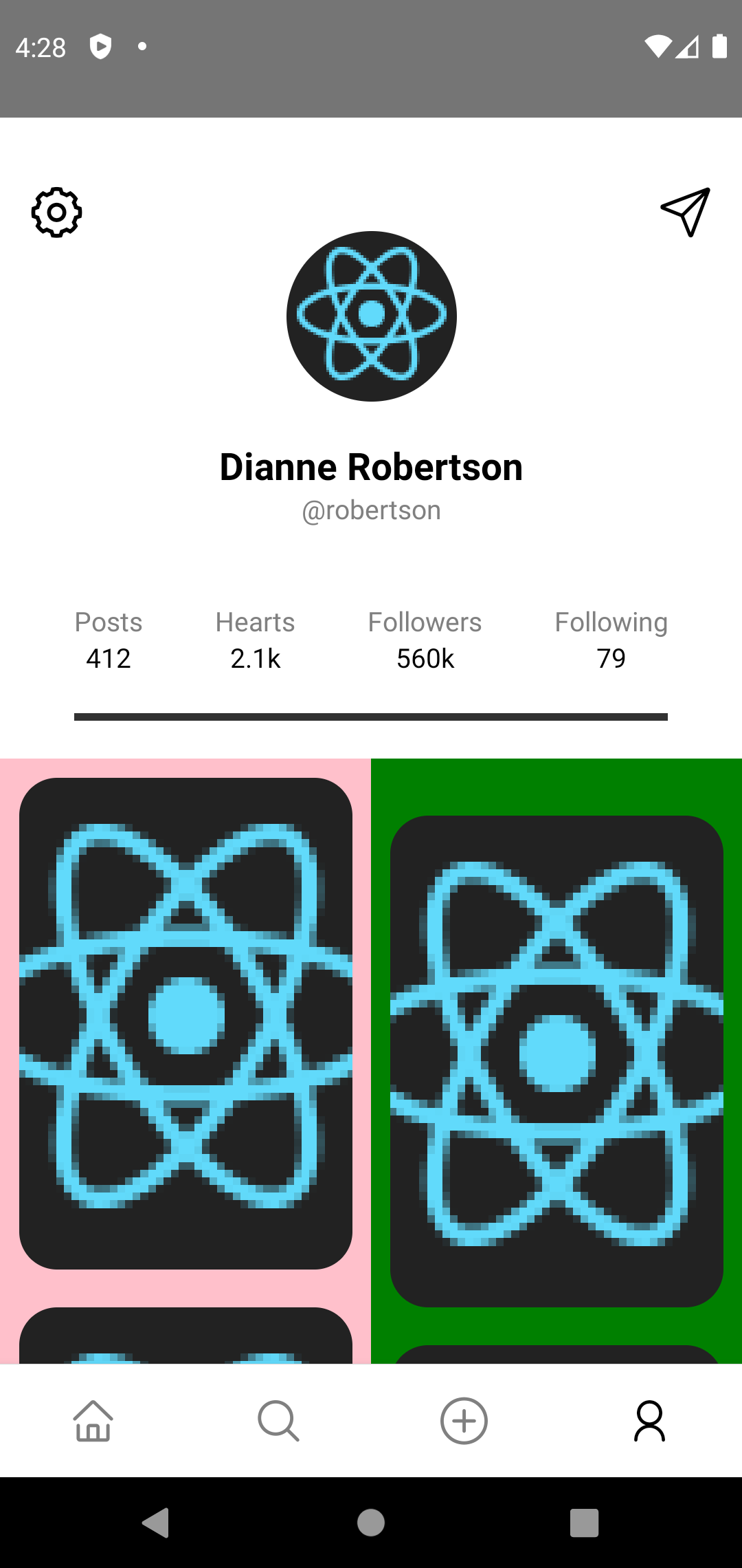 How To Make Header Scroll Away · Issue 9012 · React Navigationreact Navigation · Github 