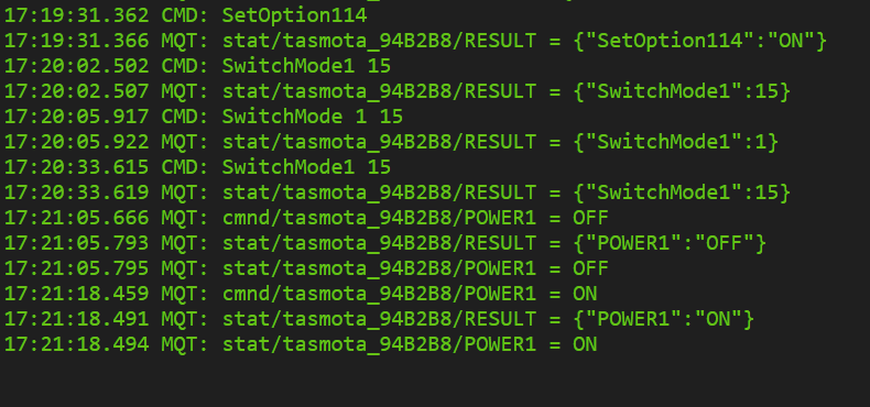 SetOption114 in Mode2 with mcp23017 · arendst Tasmota · Discussion #19842 · GitHub