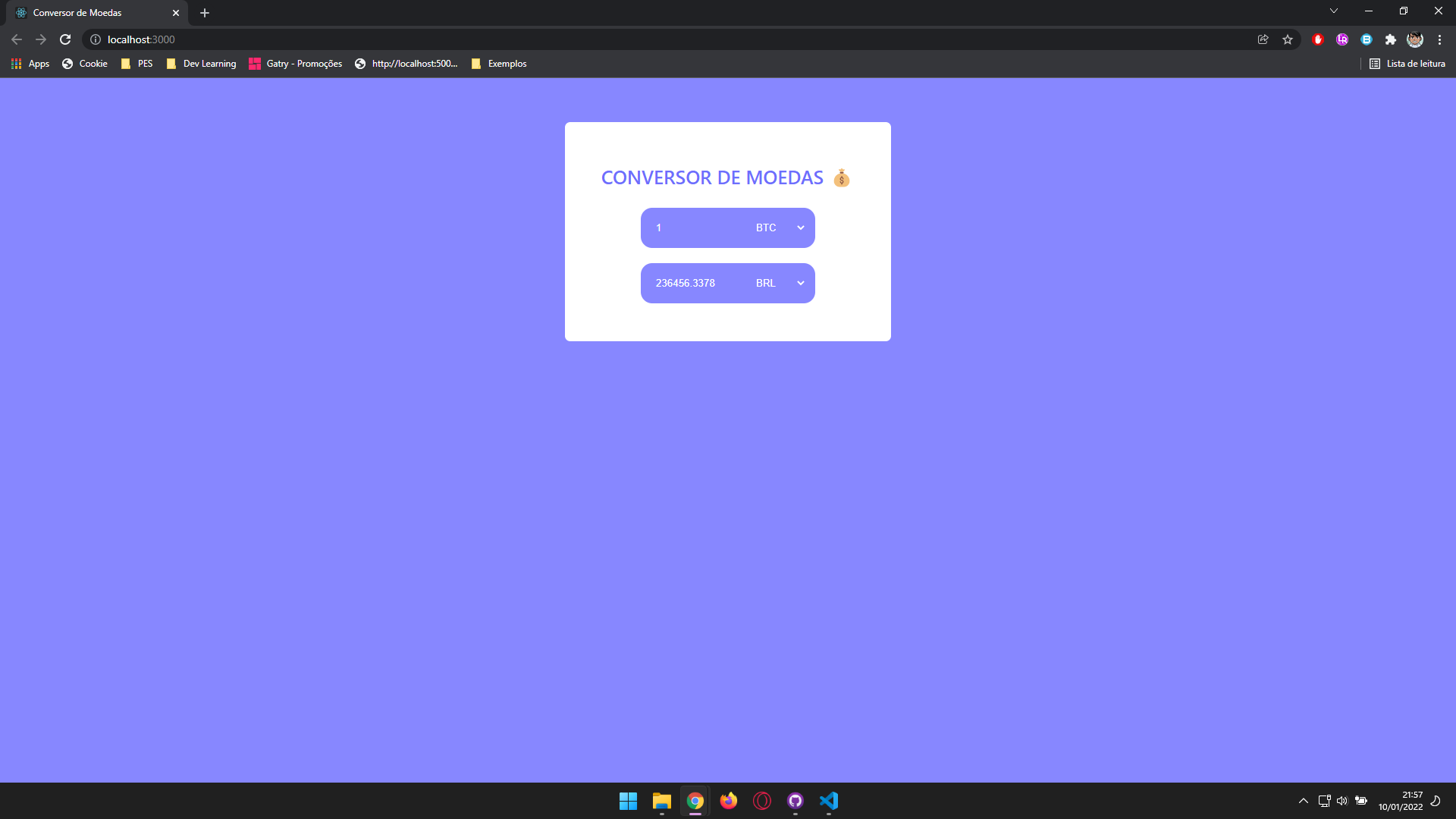 GitHub - ffresanto/conversor-moeda-reactjs: Este é um pequeno projeto desenvolvido em ReactJS ...
