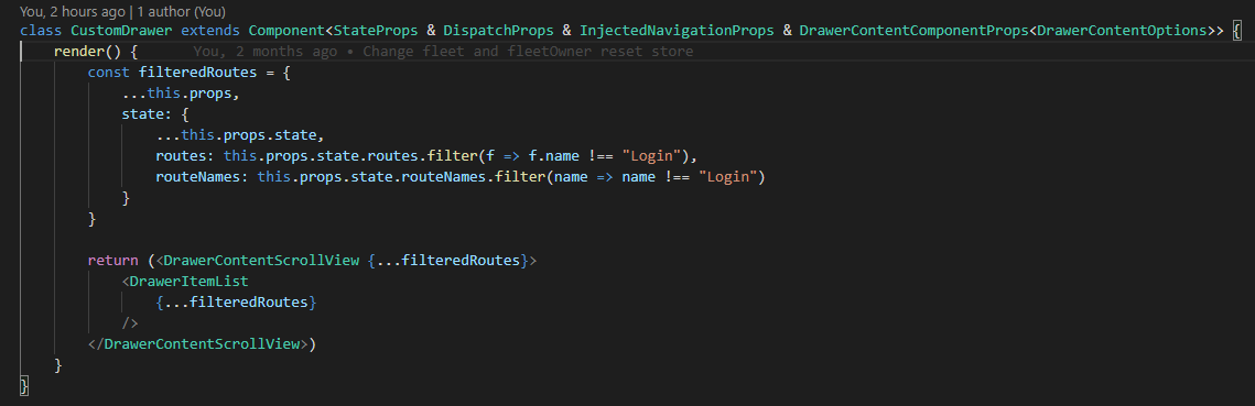 Unable To Hide Item From Drawer · Issue 6753 · React Navigation React Navigation · Github